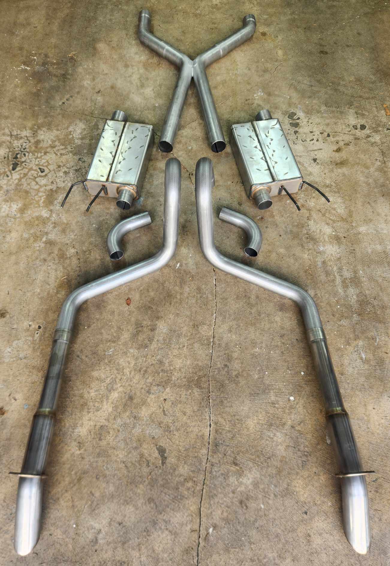 2 1/2" Cat-Back Exhaust System | Clear Image Automotive